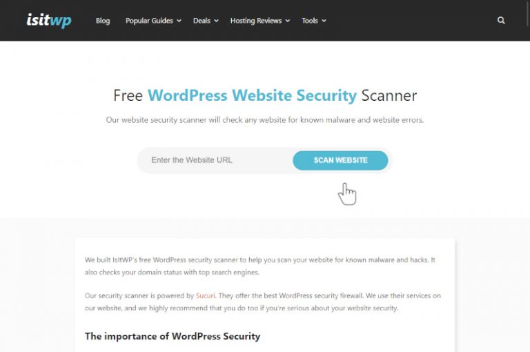 Los mejores escáneres de seguridad para WordPress - El Estudio de Andrés | Diseño Web Zaragoza
